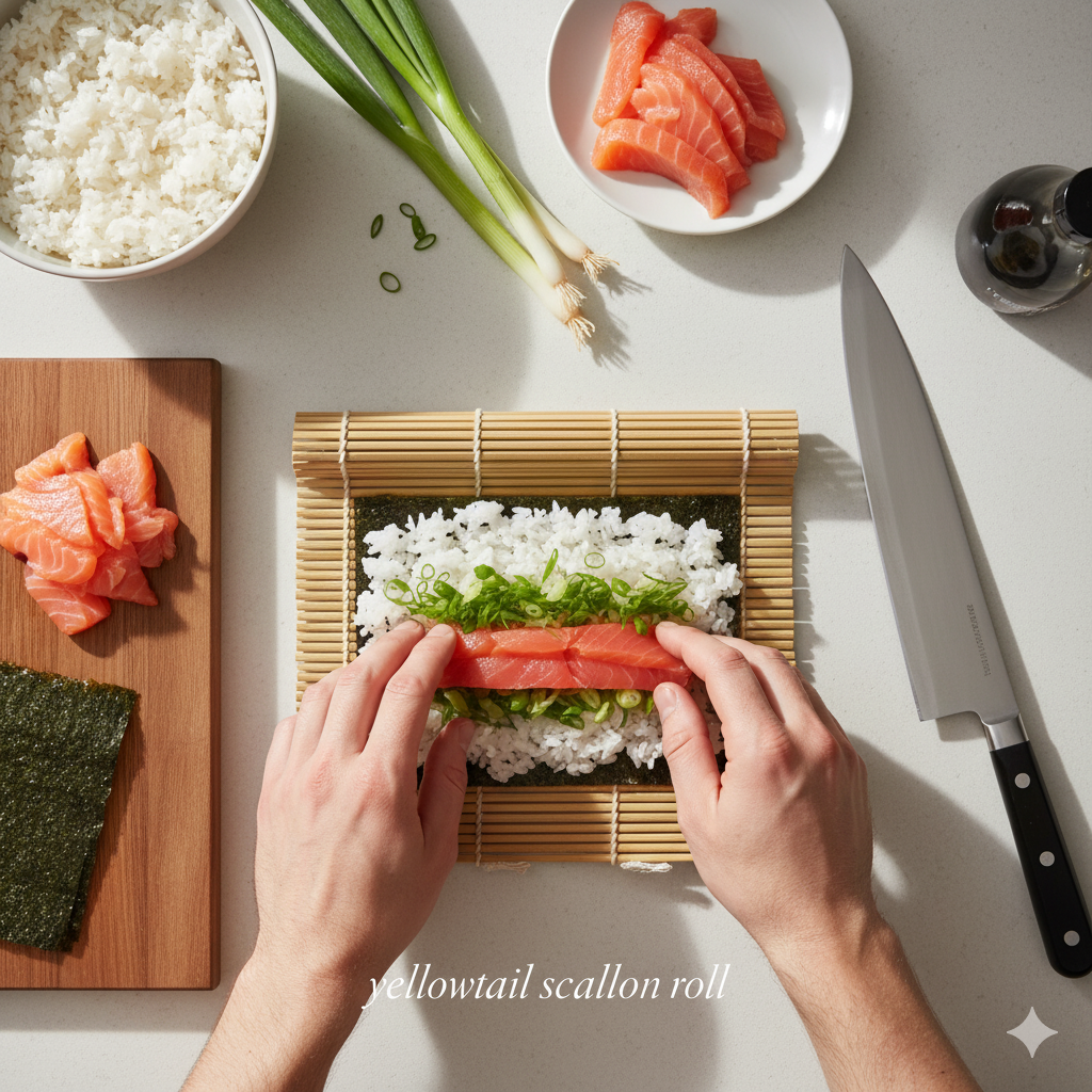 Yellowtail Scallion Roll – Taste, Ingredients & Recipe Guide